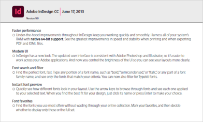 Adobe InDesign: Complete Guide to What's New in All Versions, Ever ...
